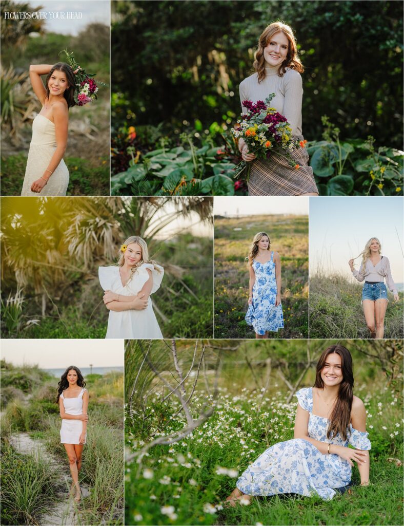 Flower Field Senior Pictures in Jacksonville & St. Augustine: The Ultimate Guide - Kelleen Hite ...