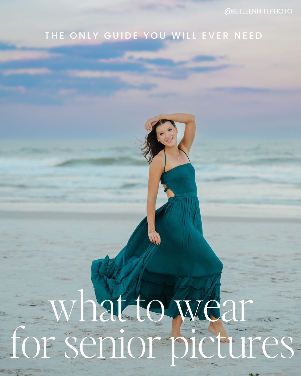 How to- senior pics in a field - Kelleen Hite Photography